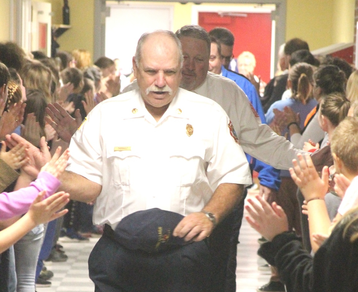 China Middle School JMG members honor local first responders - The Town ...