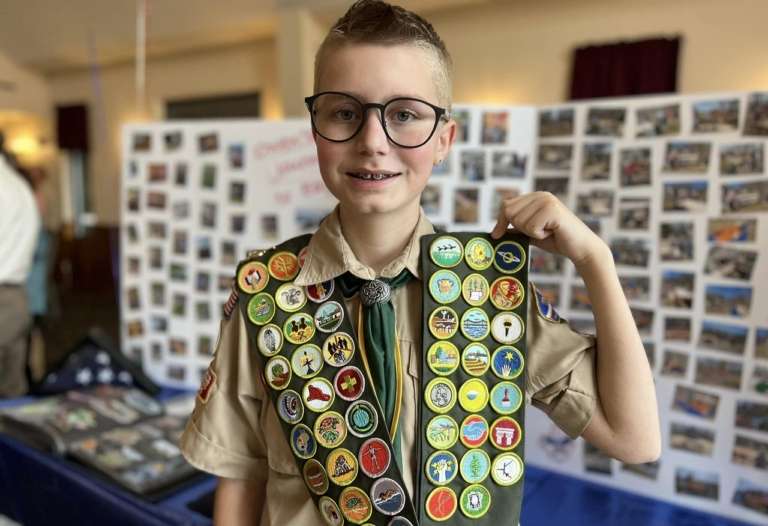 Owen Riddle achieves Eagle Scout - The Town Line Newspaper
