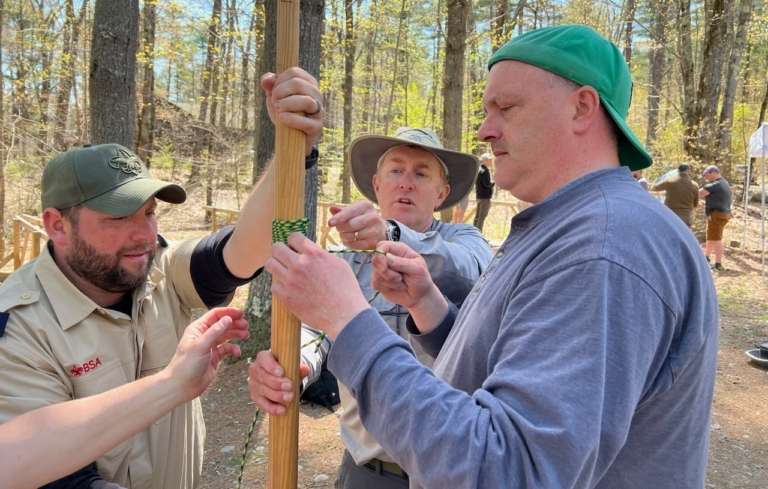 Scouts leadership group completes training - The Town Line Newspaper