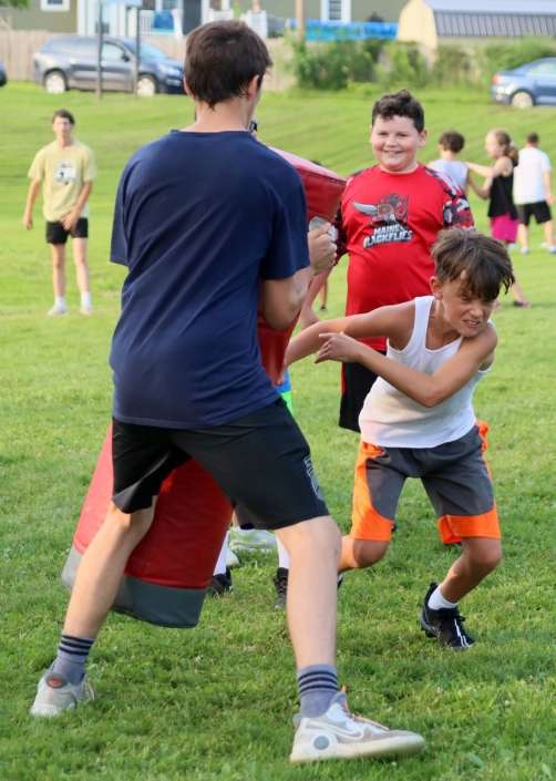 PHOTO: Getting ready for some football - The Town Line Newspaper